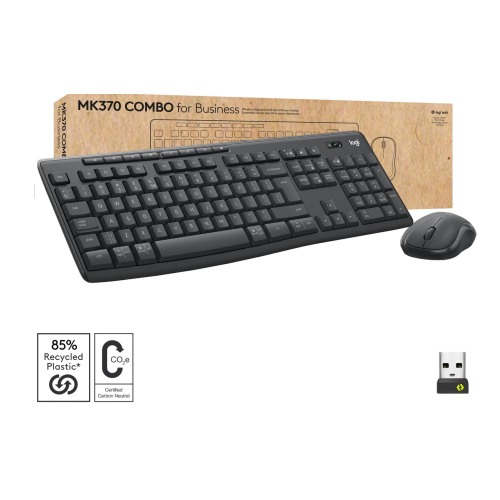 Logitech MK370 Keyboard & Mouse Combo for Business
