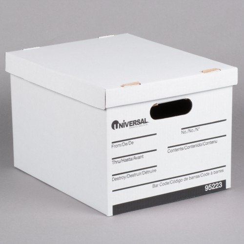 UNIVERSAL STORAGE BOX LTR/LGL 12/PACK