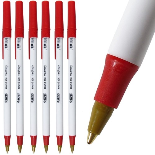 BIC PEN ROUND STIC MED RD 12X
