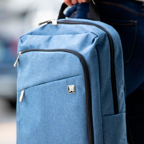 KlipX Laptop Backpack 15.6" - Indigo Blue (KNB-416BL)