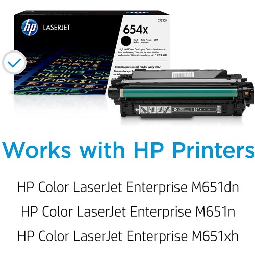 HP 654X | CF330X | Toner-Cartridge | Black | High Yield