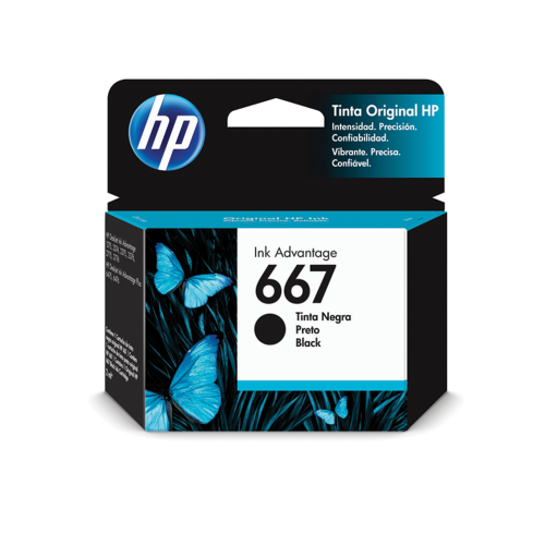 HP Cart 667 BLK