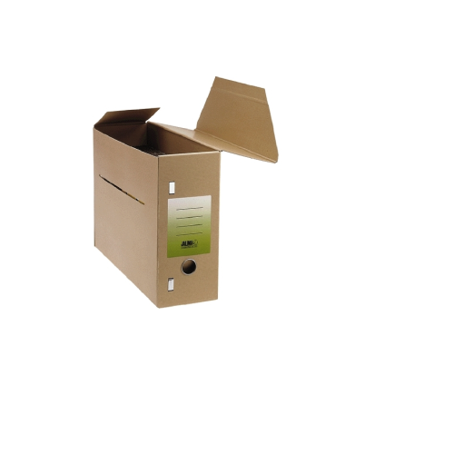 Jalema Archives File Box folio with clips and labels