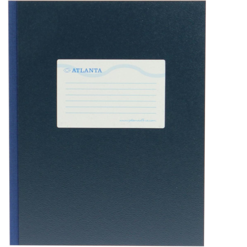 Jal Atl Register Book Blue 210x165mm