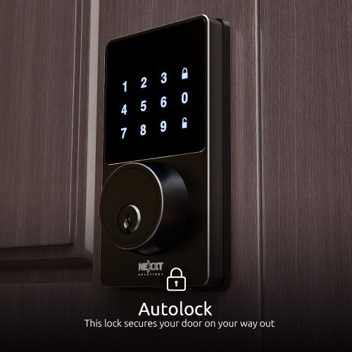 Nexxt - Smart Home Wifi Door Lock - Black