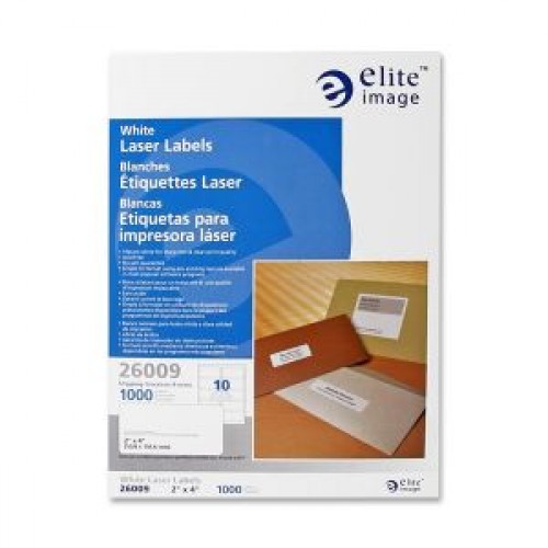 UNV LABEL LSR 2X4 WE 1000PK