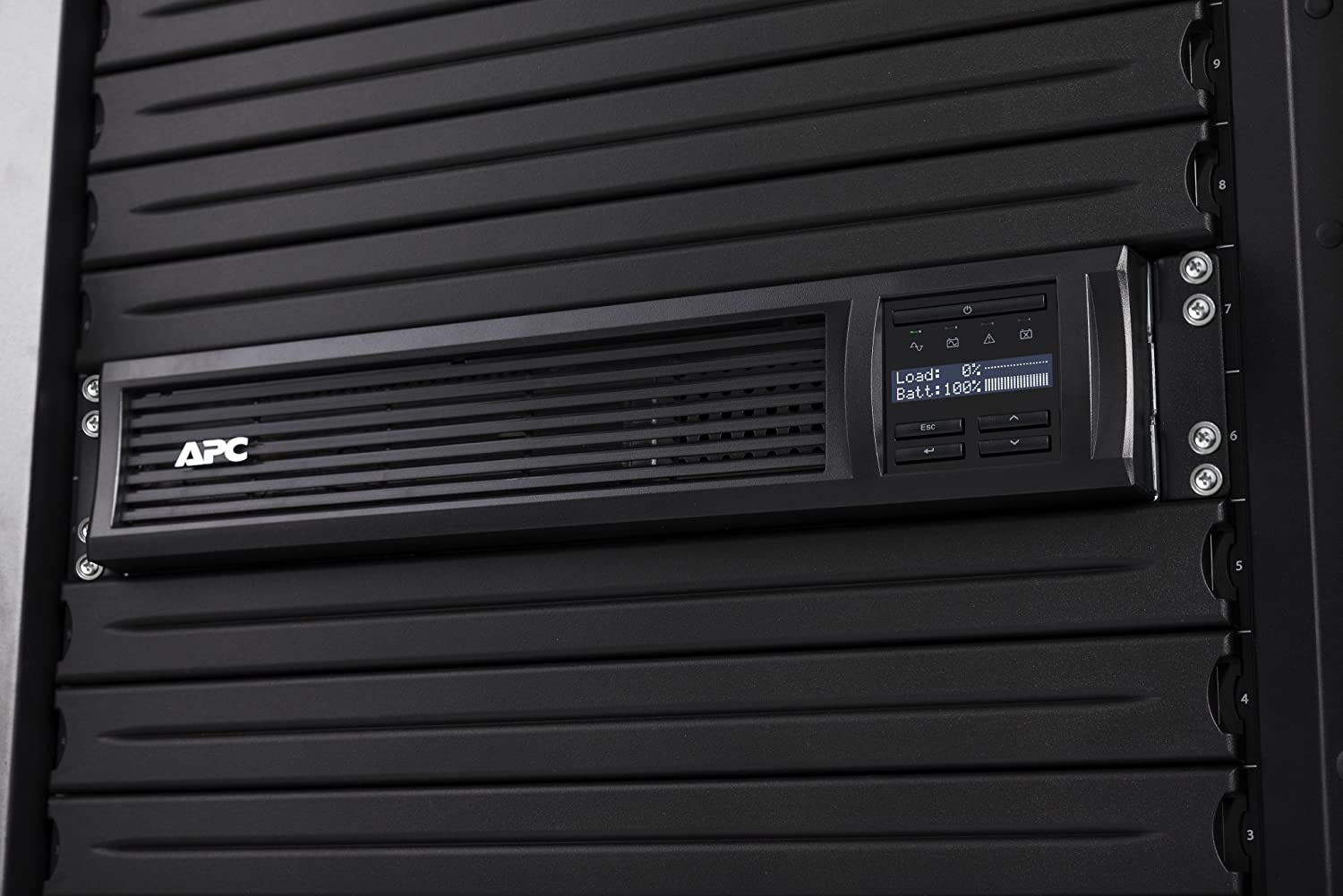 APC 1500VA Smart UPS w/ SmartConnect Rack Mount UPS Battery Backup ...