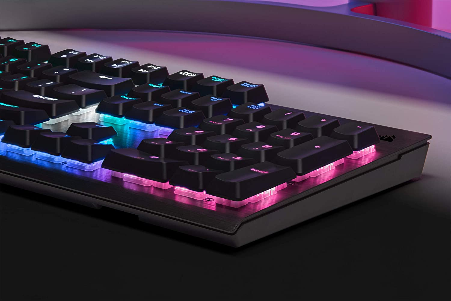 Corsair K60 RGB Pro Low Profile Mechanical Gaming Keyboard - Cherry MX ...