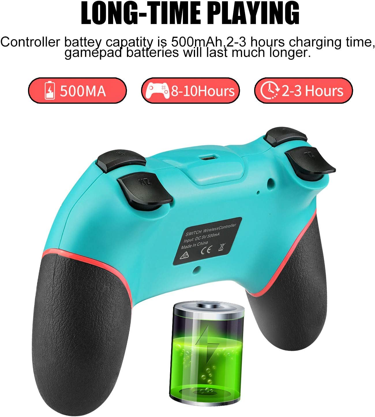 Diswoe Nintendo Switch Controller, Wireless Pro Controller for Switch ...