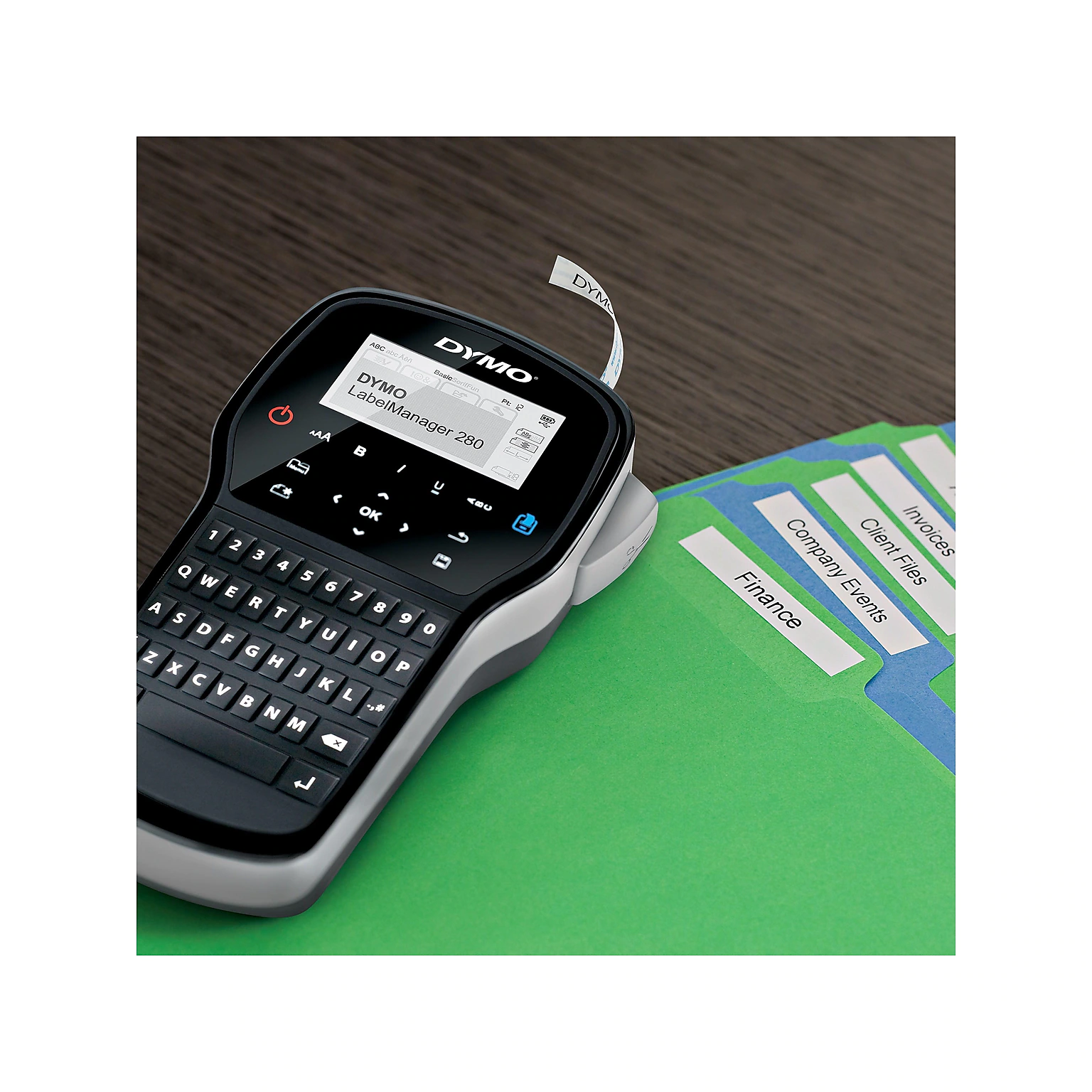 DYMO Label Maker | LabelManager 280 Rechargeable Portable Label Maker ...