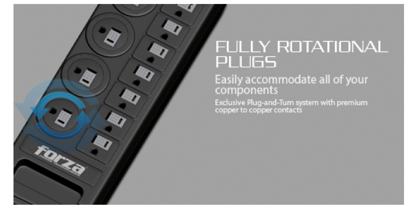 FORZA SURGE PROTECT 11 OUTLET