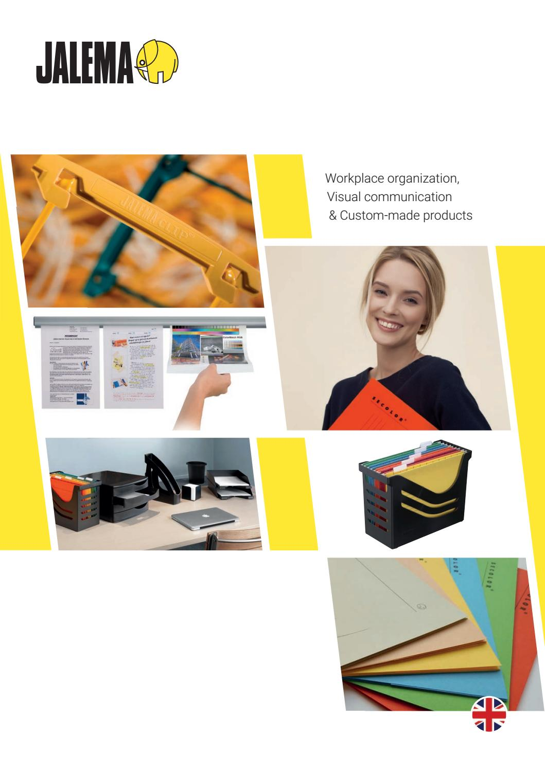 Jalema 2652742400 Hang Map A4, 25 stuks, geel