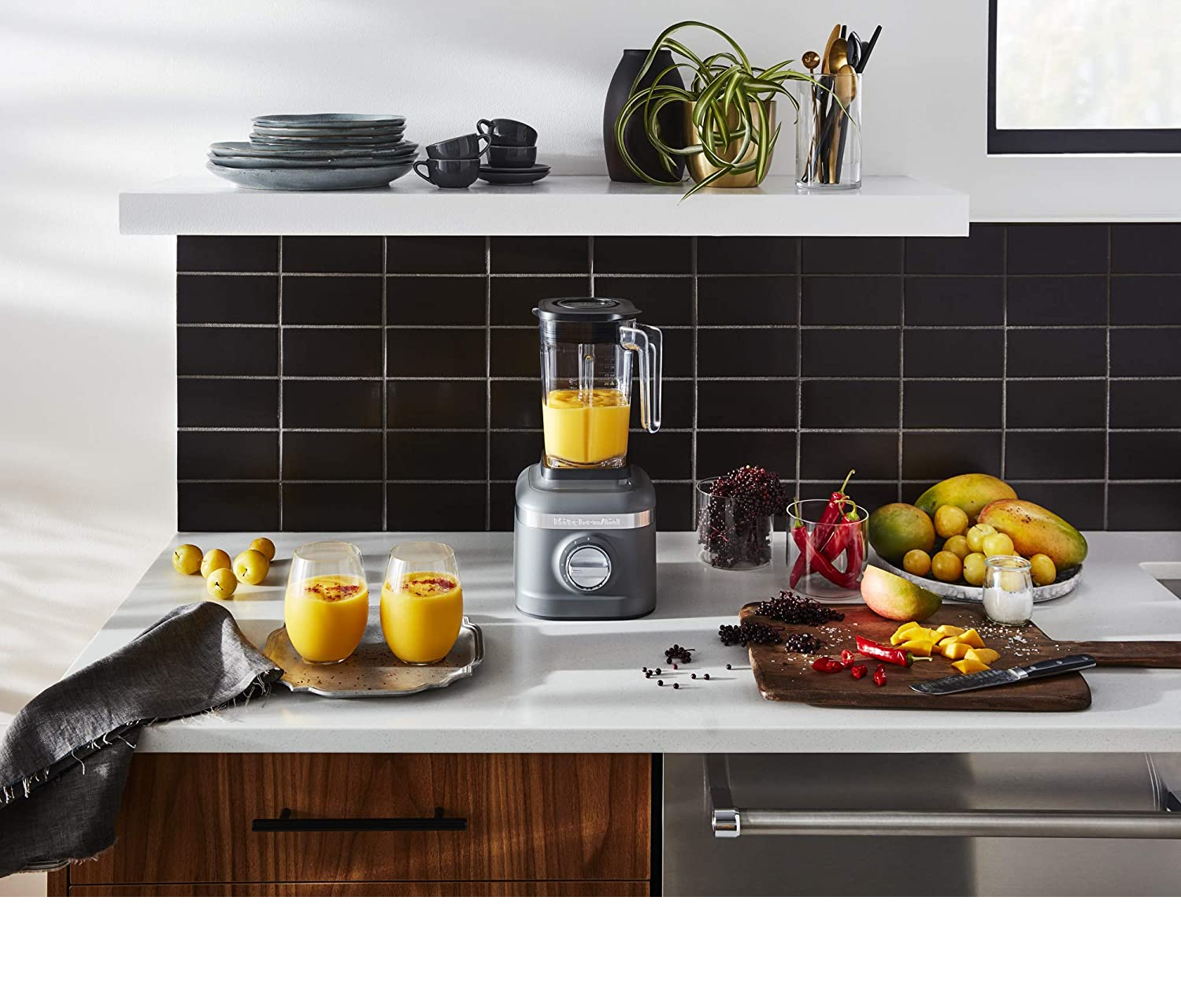 Kitchen Aid KSB1325DG K150 Blender, 48 oz - Dark Grey