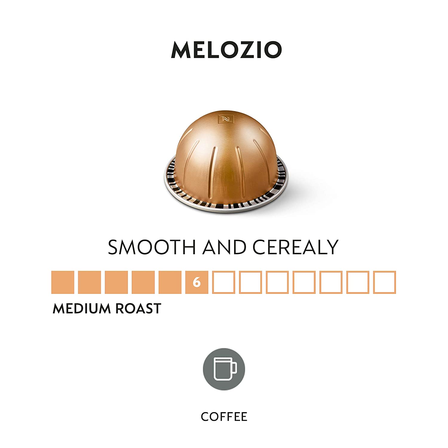 NESPRESSO CAPSULE MELOZIO 10PK