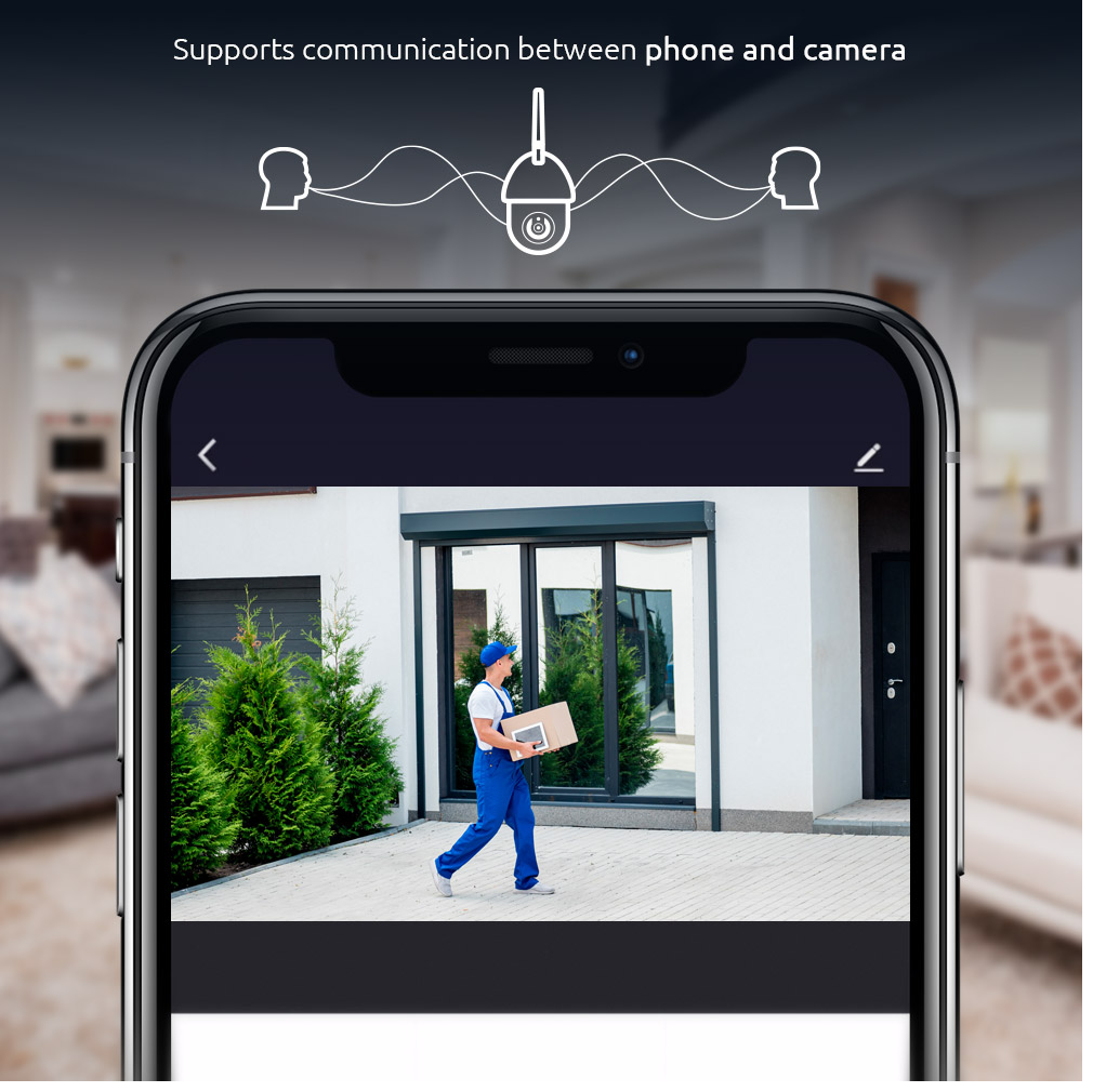 Nexxt Solutions Home - Smart Outdoor Wired PTZ Wi-Fi Camera QHD