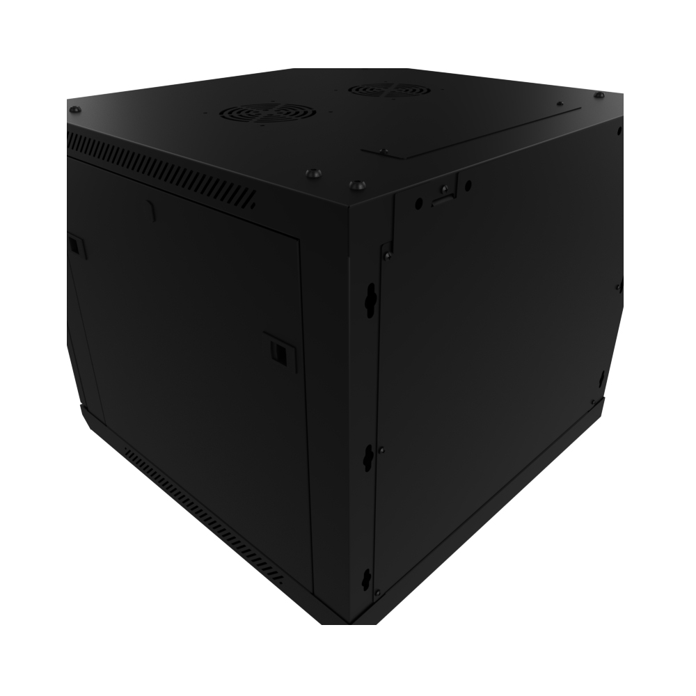 Nexxt Solutions Wall Mount Enclosure, Wall Pivotable, Dual Hinged, 12U ...