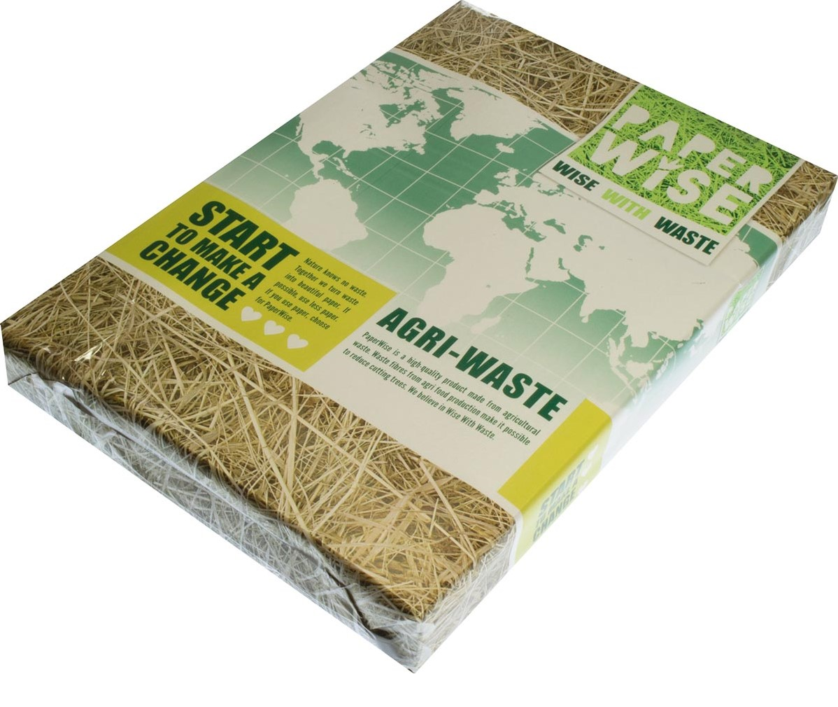 PaperWise White Copy Paper A3 297x420mm 80gsm 500 Sheets 5x