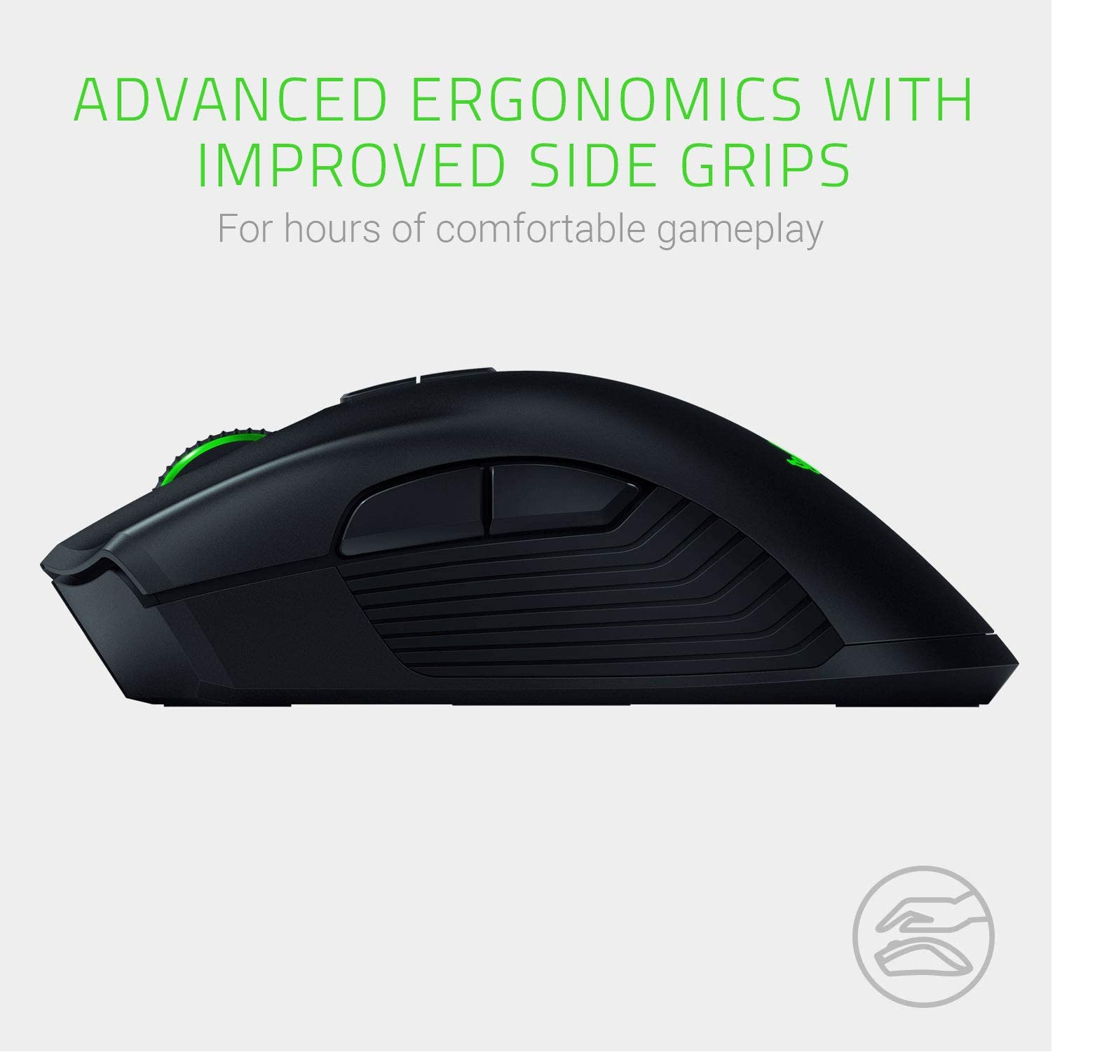 Razer - Mamba Wireless Optical Gaming Mouse with RGB Lighting - Black