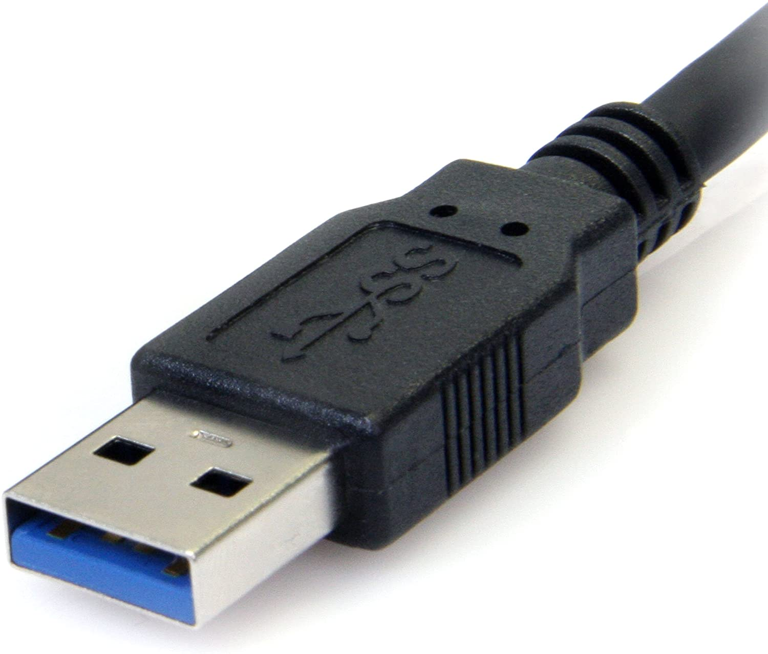 StarTech.com 6 ft / 2m Black SuperSpeed USB 3.0 Cable A to B - USB 3 A ...