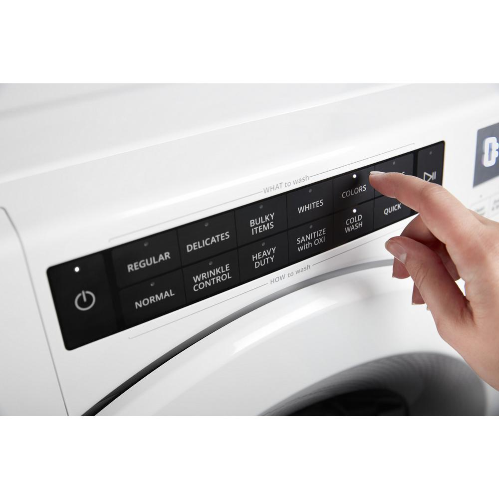 Whirlpool 4.3 cu. ft. White Stackable Front Load Washing Machine with ...
