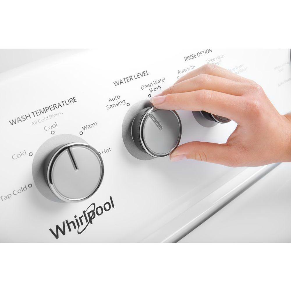 Whirlpool 3.8 cu. ft. White Top Load Washing Machine with Soaking Cycles